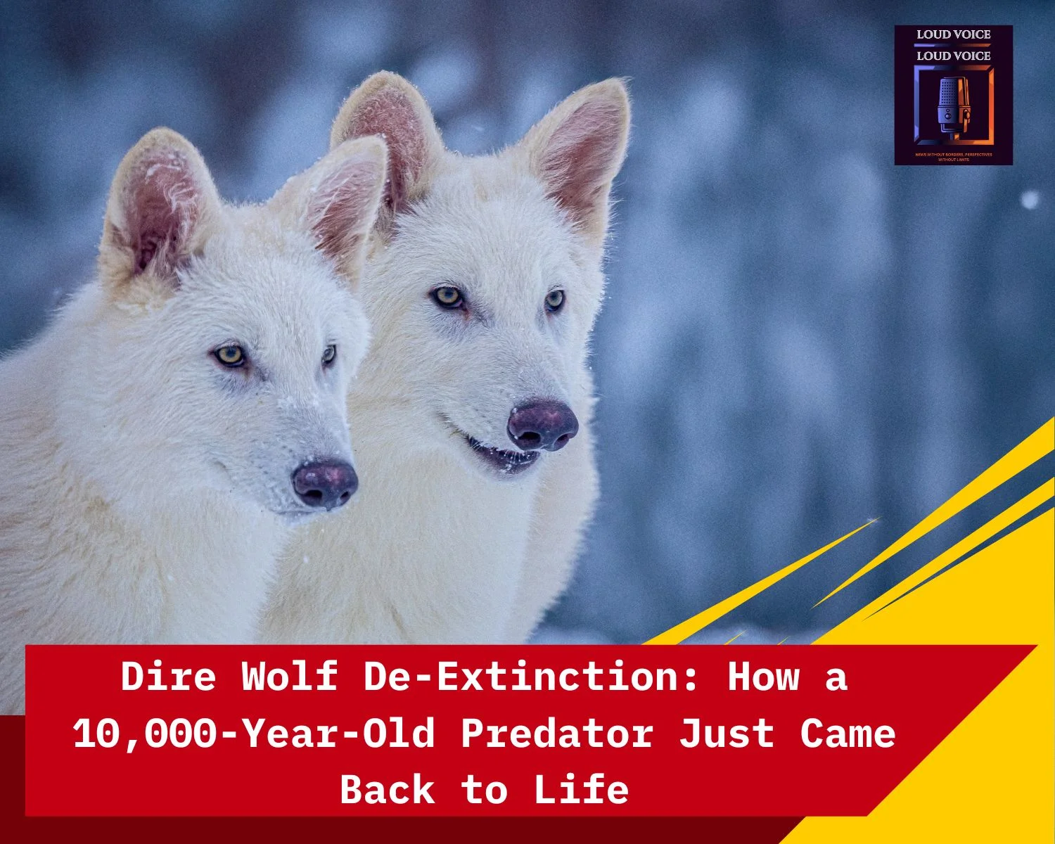 Dire Wolf De-Extinction: How a 10,000-Year-Old Predator Just Came Back ...