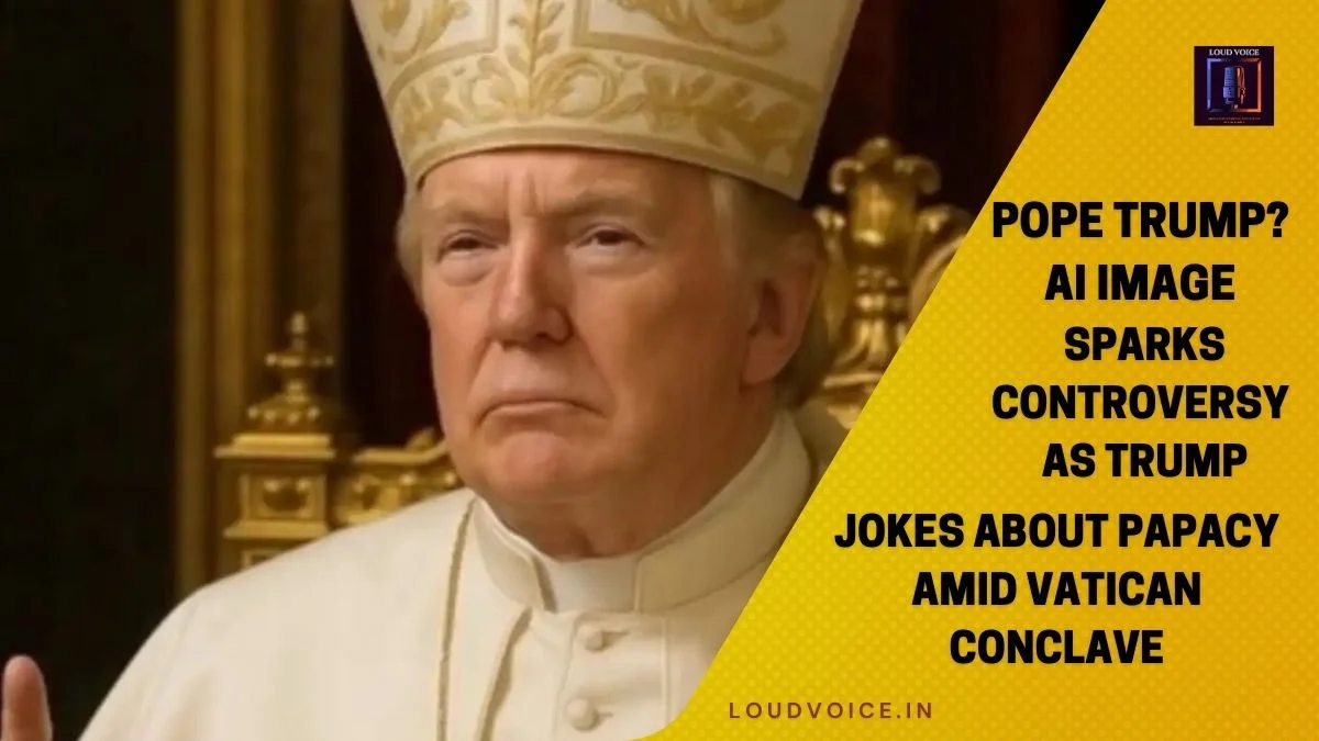 Pope Trump? AI Image Sparks Controversy as Trump Jokes About Papacy ...