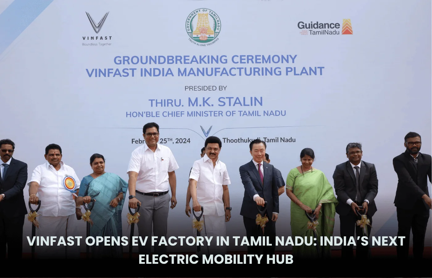 VinFast Opens EV Factory in Tamil Nadu: India’s Next Electric Mobility ...