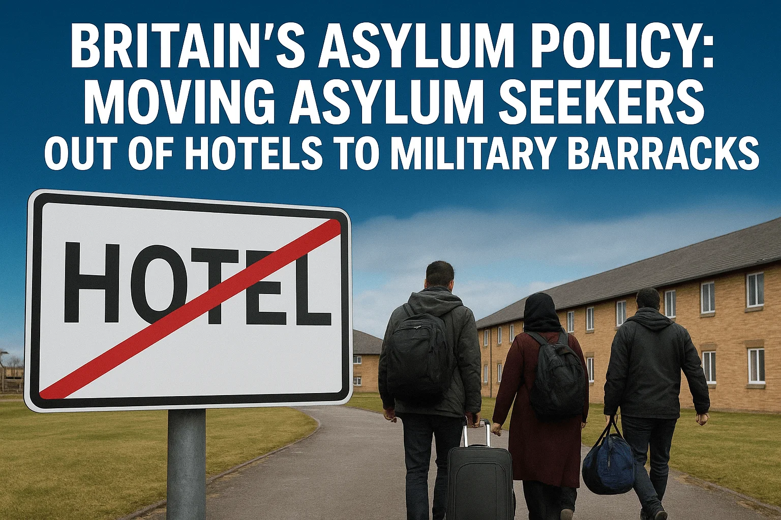 Britain's Asylum Policy: Moving Asylum Seekers Out of Hotels to ...