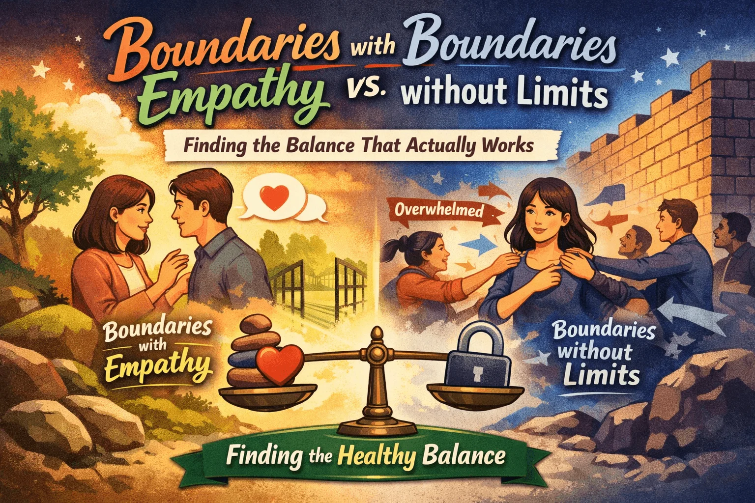 Boundaries with Empathy vs. Boundaries without Limits: Finding the ...